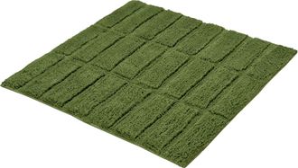 Kleine Wolke Badteppich Tiles, 60x60 cm, Forest