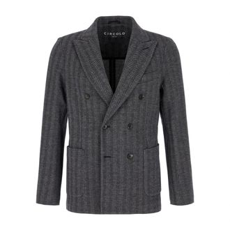 Circolo 1901 Cn5060 001T Blazer - - Jackets - Herren - Blau - XL