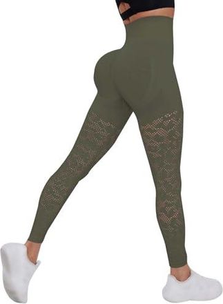 Generic Legging de yoga pour femme - Legging de levage des fesses pour femme - Pantalon de yoga respirant &agrave; s&eacute;chage rapide sexy et &eacute;l&eacute;gant - Legging de sport 
