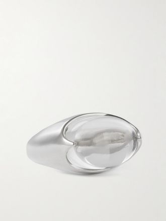 Loren Stewart Orb Ring Aus Sterlingsilber Mit Bergkristall