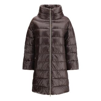 Herno Matilde Midi Daunenjacke - - Jackets - Damen - Braun - XL