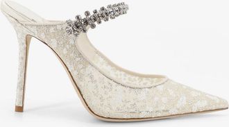 Jimmy Choo London Embroidered tulle d&eacute;collet&eacute; - JIMMY CHOO - gender_Woman