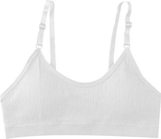 Generic Ensemble de sous-v&ecirc;tements sexy avec soutien-gorge de sport avec rembourrage de poitrine, sans couture, sans anneau en acier, bandouli&egrave;re r&eacute;glable, so