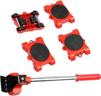 Generic M&ouml;belbewegungswerkzeug - 4 Ger&auml;te-Schieber und h&ouml;henverstellbarer Hebel | M&ouml;belverst&auml;rkungs-Set f&uuml;r Schr&auml;nke von Sofas mit 150 kg / 330 lb Schr&auml;nken