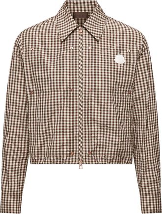 Moncler Moncler Vichy Cotton Blend Shirt, Women, Multicolour, Size: 40