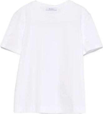 Max Mara Femme, Tops, Blanc, Taille: 42 FR Mxpdonata T-Shirt