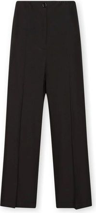 Elena Miro Femme, Pantalons, Noir, Taille: 46 FR Pantalon Palazzo