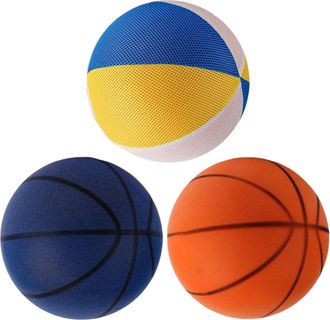 Generic Basketball ohne L&auml;rm - leiser Indoor-Ball mit hoher Dichte, Trainingsball mit hoher Sprungkraft, &Uuml;bungsger&auml;t f&uuml;r ger&auml;uschlose Sprungkraft, leises Trai