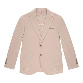 Circolo 1901 Basic Jacke aus Piqu&eacute; - - Jackets - Herren - Rosa - XL
