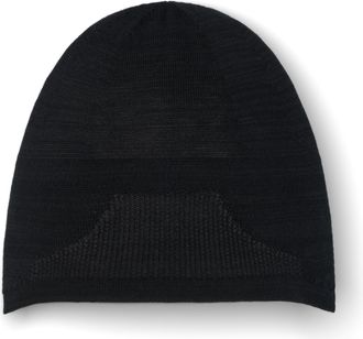 Eisb&auml;r M&uuml;tze Herren & Damen Active Pro Schwarz - Merino Beanie Unisex Funktionelle atmungsaktive Sportm&uuml;tze leichte High Performance Laufm&uuml;tze - passt unter 