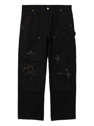 Bows & Arrows Hose im Distressed-Look - Schwarz
