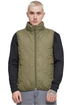 Urban Classics Mens Super Light Bubble Vest olive, 5XL