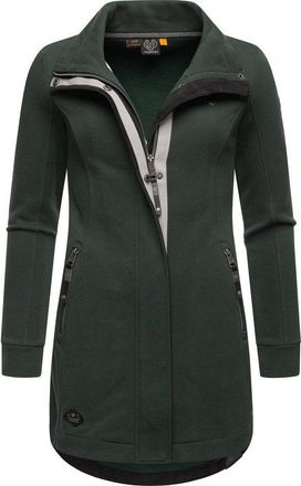 Ragwear Sweatjacke Letrice Sportliche Zip-Jacke mit hohem Kragen