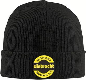 Generic Chapeau pour Homme, Nouveau Bonnet en Maille Acrylique Unisex E-Eintrachts 2025, Bonnet dHiver Douillet et Chaud, Casquette l&eacute;g&egrave;re pour Les activit&eacute;s 
