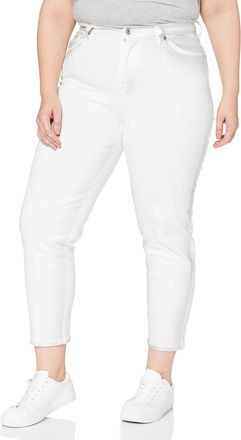 7 For All Mankind Womens Malia Casual Pants, Off White, 24