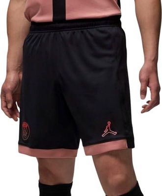 Nike Nike PSG M NK DF Stad 3R Short PSG M NK DF FQ2060-010, Noir/Rose rouill&eacute;/Rose Rouille