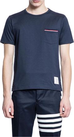 Thom Browne Herren, Oberteile, Blau, SGr&ouml;&szlig;e