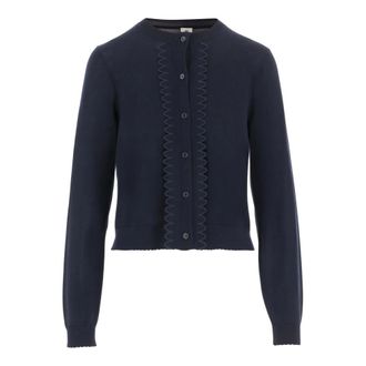 The Garment Wollstrickjacke - - Knitwear - Damen - Blau - XS