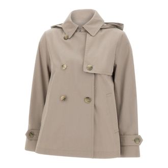 Herno Femme, Vestes, Beige, Taille: 36 FR Trench Coat