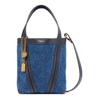 Chlo&eacute; Femme, Sacs, Bleu, Taille: ONE Size Spin Tote