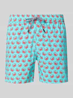 Zeybra Regular Fit Badehose mit Label-Patch Modell GRANCHIO