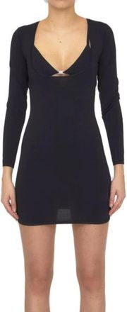 Alexander Wang Femme, Robes, Noir, Taille: 40 FR Bikini Neckline Crystal L