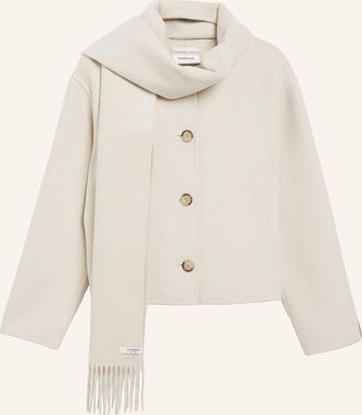 Comma Comma Kastenjacke weiss