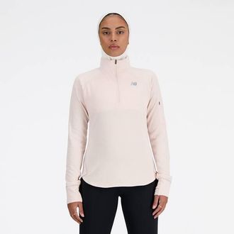 New Balance Damen T-Shirt NB Heat Grid Half Zip