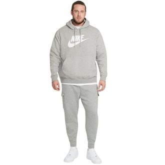 Nike Sportswear Club Cargo Jogginghosen f&uuml;r Herren (Dunkelgrau/Wei&szlig;)