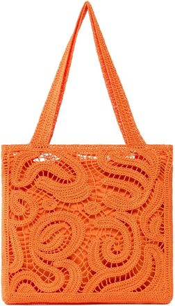 Pinko Handtasche PINKO SHOPPER CROCHET GEOMETRICO BORSA