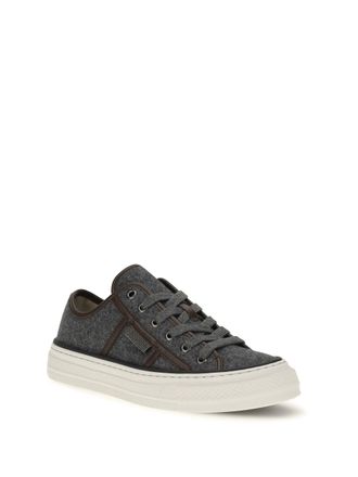 Brunello Cucinelli Suede Sneakers - Gray