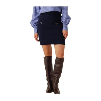 Janice Rodger Minirock - - Skirts - Damen - Blau - XL