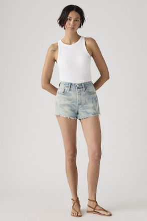 Levi's 501 Original High Rise Shorts - Damen - Blau / Blau
