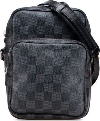 Louis Vuitton Hobo Bags - Damier Graphite Rem - Gr. unisize - in Schwarz - für Damen