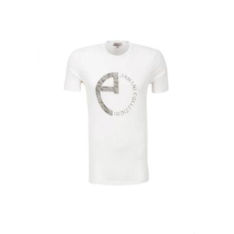 Armani O-Neck T-Shirt - - Tops - Herren - Wei&szlig; - 2XL