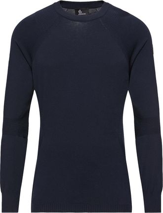 Moncler Moncler Logo Jumper, Men, Blue, Size: Xxl