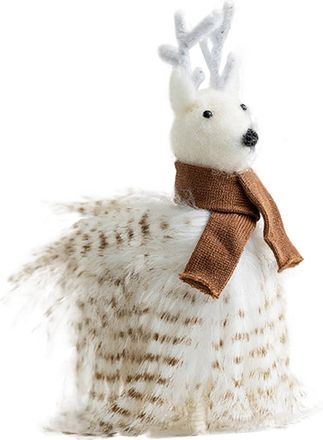 Generico Tierschmuck für Weihnachtsbaum, Weihnachtsschmuck mit Tieren, aus Filz, zum Aufhängen, Bastelzubehör für Haus, Party, Büro, Garten, Bauernhof und Tisc