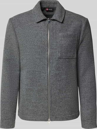 CG - Club of Gents Regular Fit Blouson mit Zweiwege-Rei&szlig;verschluss Modell JON