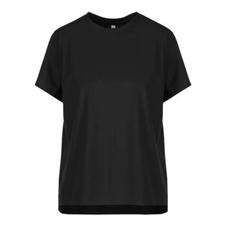 Bomboogie Femme, Tops, Noir, Taille: 44 FR T-shirt en jersey technique stretch