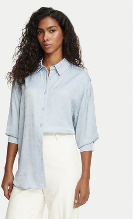 Guess Hemd W6BH46 W4236 Hellblau Regular Fit