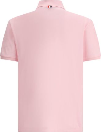 Thom Browne Iconic Bands Polo - Pink