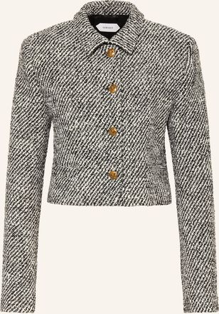 Versace Boucl&eacute;-Blazer schwarz