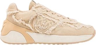 Pinko Pinko, Femme, Chaussures, Beige, Taille: 38 EU Paulette Baskets