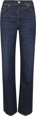 7 For All Mankind Femme, Jeans, Bleu, Taille: W26 Lotta Wide Leg Jeans