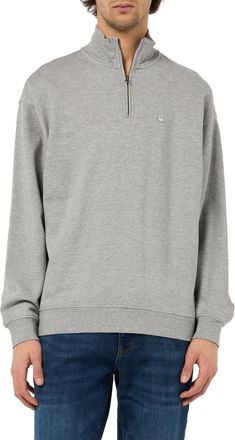 Benetton Herren Trikot M/L 342zu201j Kapuzenpullover, grau, XXXL