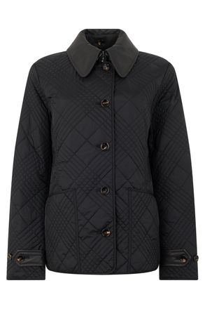 Burberry Quilted Padded Jacket - Black