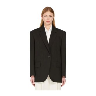 Max Mara Damen, Jacken, Schwarzk, 2XSGr&ouml;&szlig;e