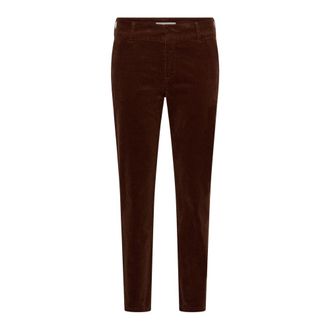 Part Two Slim-fit Hosen - - Trousers - Damen - Braun - L