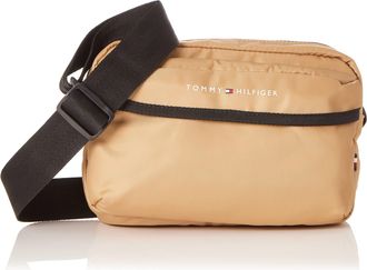Tommy Hilfiger Herren Umhängetasche TH Skyline Camera Bag Klein, Grün (Classic Khaki), Einheitsgröße