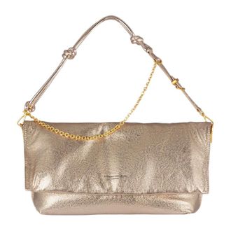 Gianni Chiarini Femme, Sacs, Jaune, Taille: ONE Size Suede Fanny Bag